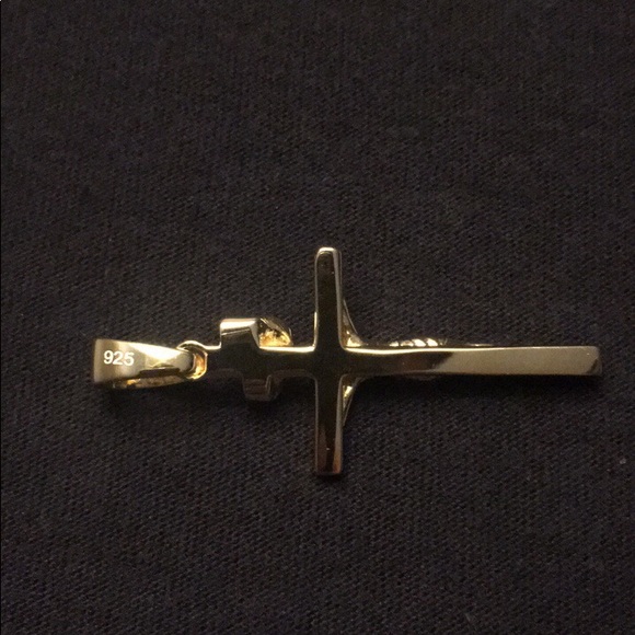 Accessories | Gold Chain Rope Chain 2mm And Cross 925 Italy | Poshmark